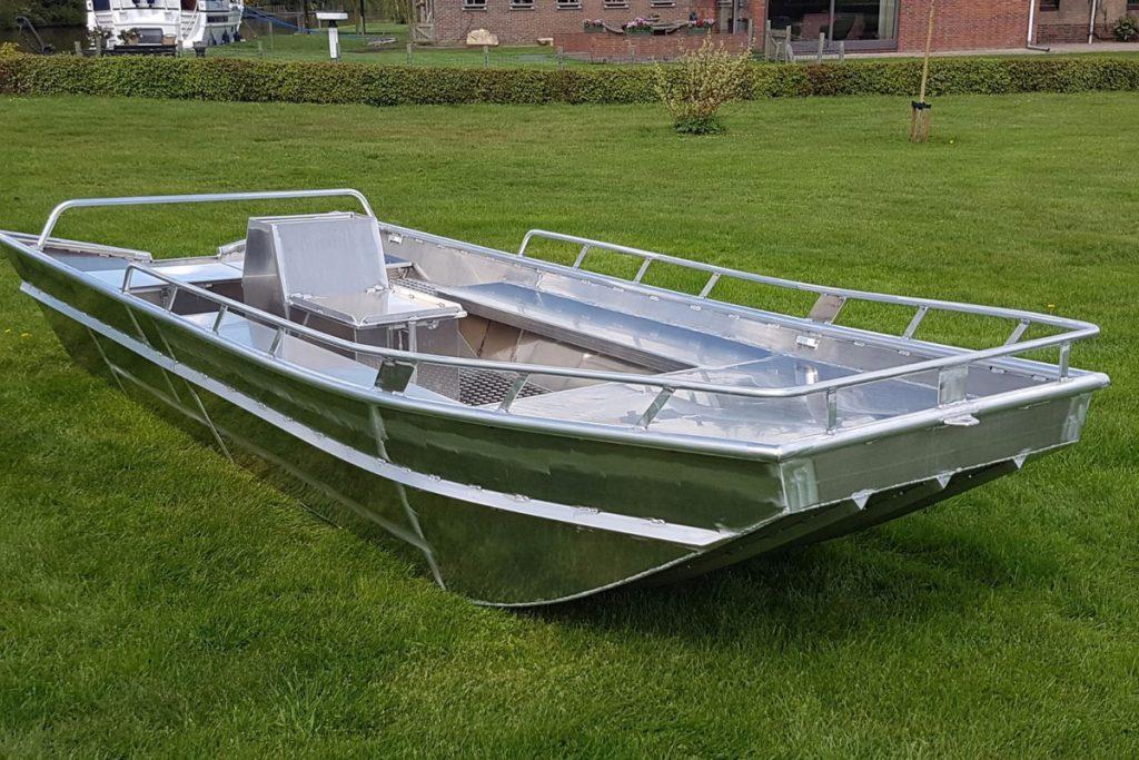 Aluminium platbodems | De Wetering Botenbouw
