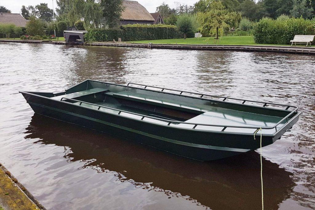 Aluminium platbodems | De Wetering Botenbouw